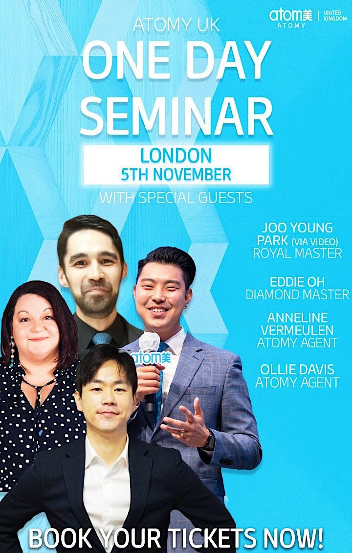 Atomy UK London One Day Seminar (5th November 2022), Leonardo Royal ...