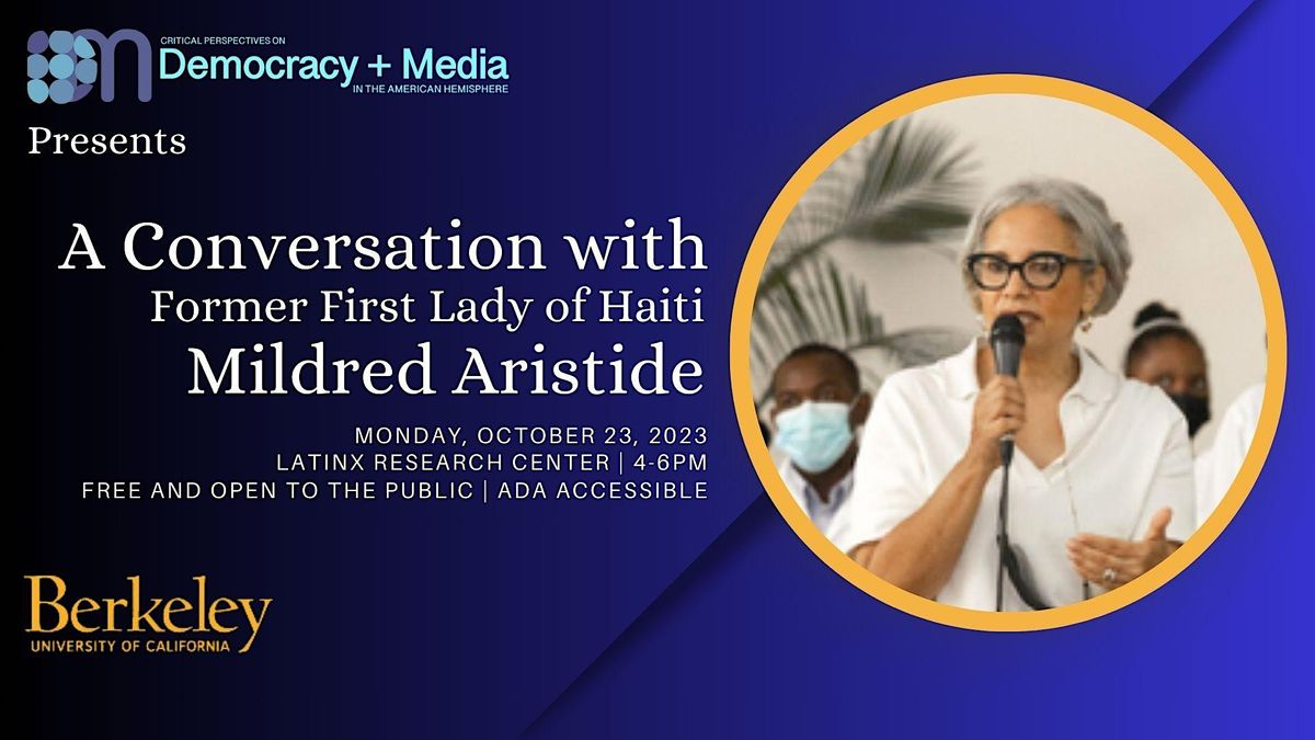 A Conversation with Mildred Aristide, Latinx Research Center, Berkeley ...