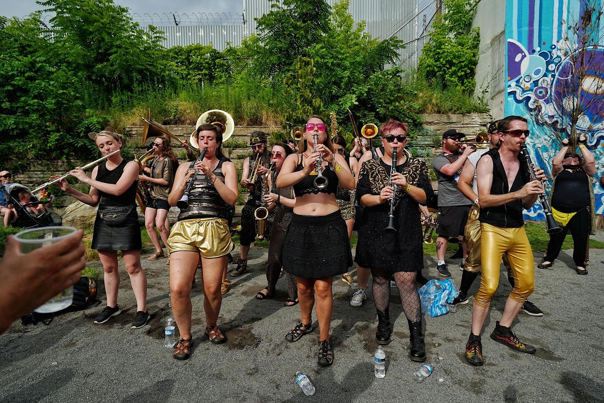 Detroit Party Marching Band at Refined Fool Brewing Co., Refined Fool ...