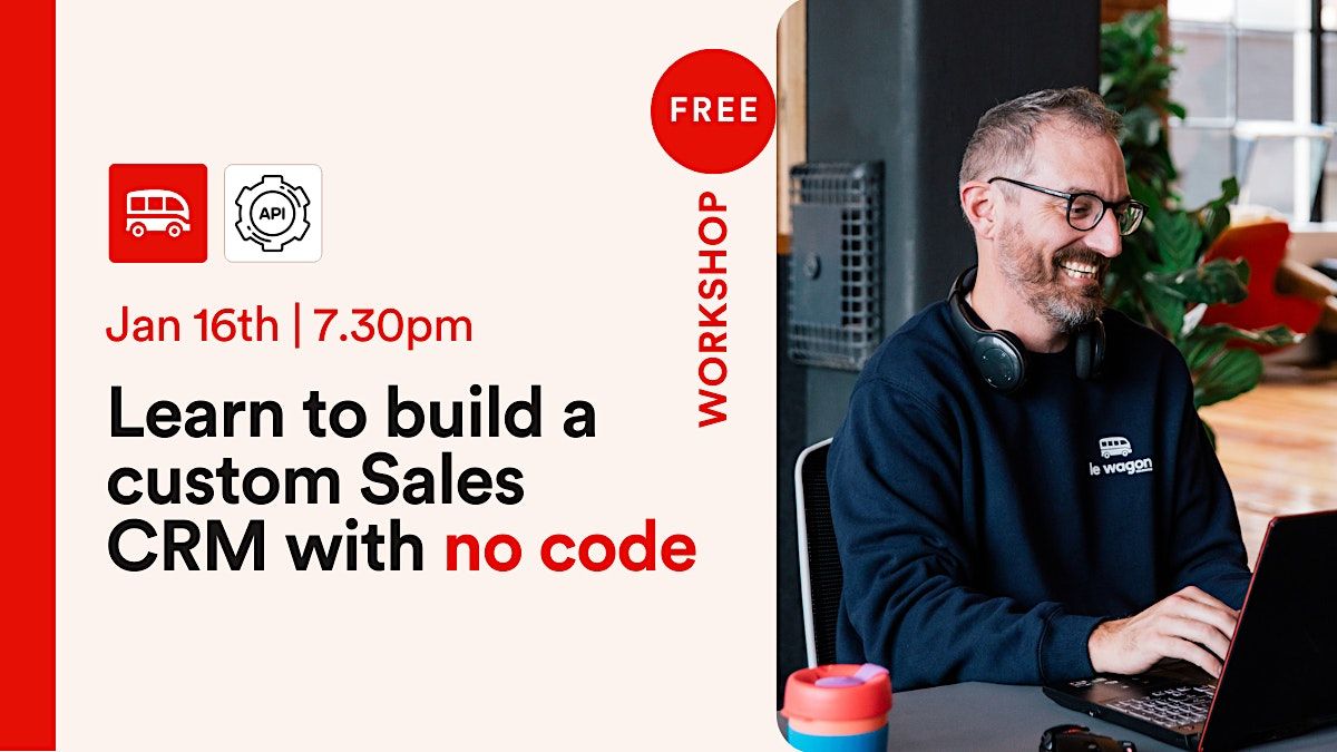 Online workshop: Learn to build a custom Sales CRM with no code, Online Event, Munich, 16 ...