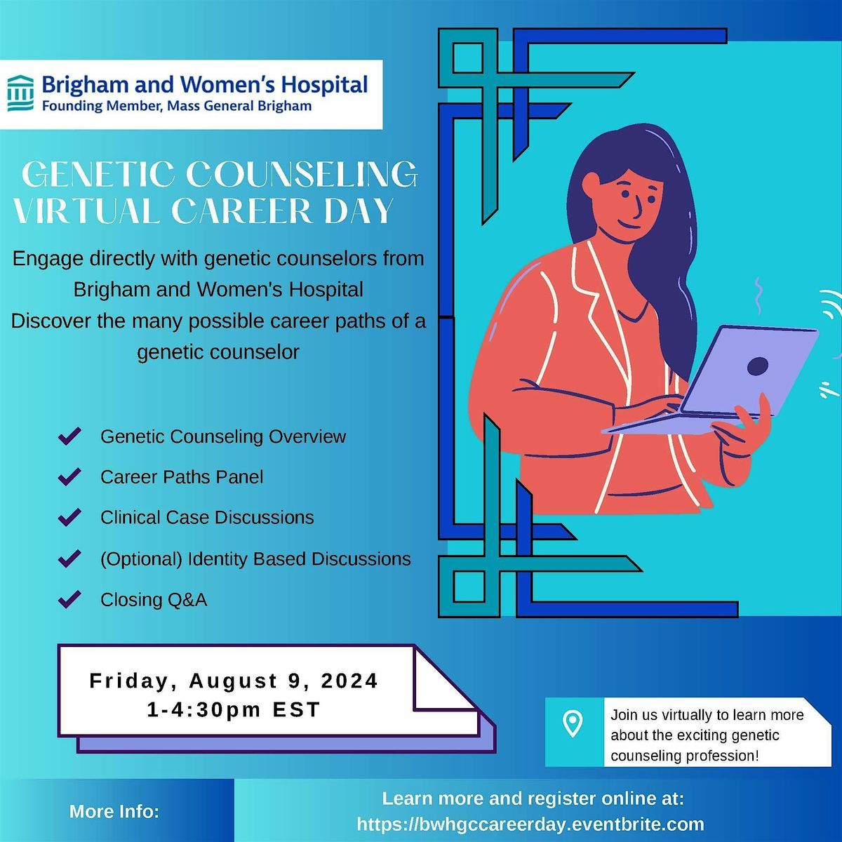 Brigham and Womens Hospital Genetic Counseling Virtual Career Day 2024 ...