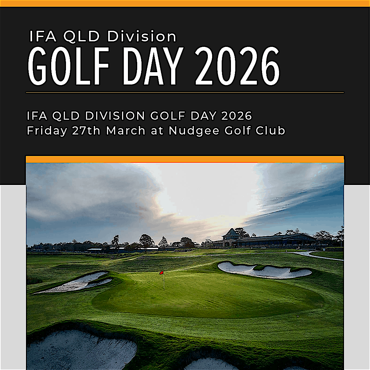 IFA QLD Division Annual Golf Day 2026, Nudgee Golf Club, 27 March 2026