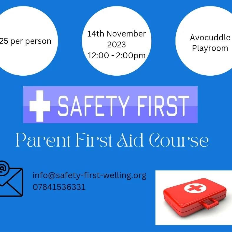 Safety Firsts event, AvoCuddle Playroom, London, 14 December 2023