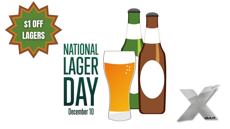 National Lager Day at X Bar, X BAR, Denver, 10 December to 11 December