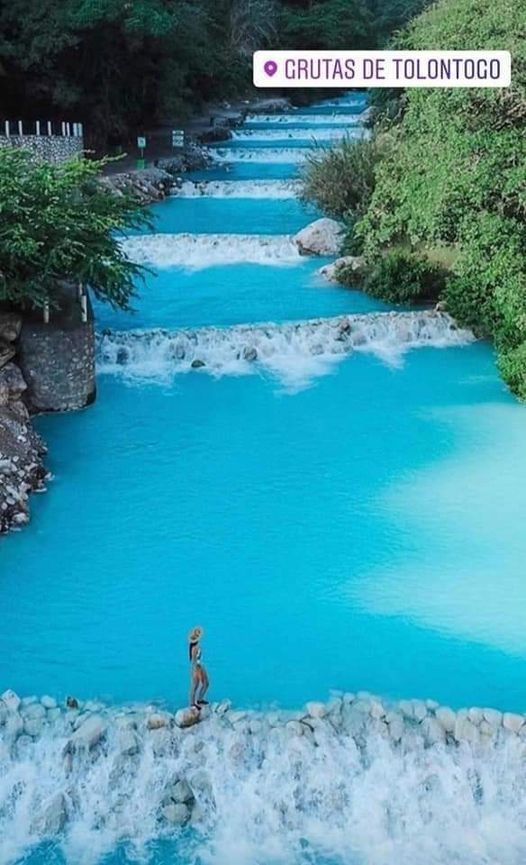 Grutas de Tolantongo, Parque Rojo, Guadalajara, 9 April to 11 April