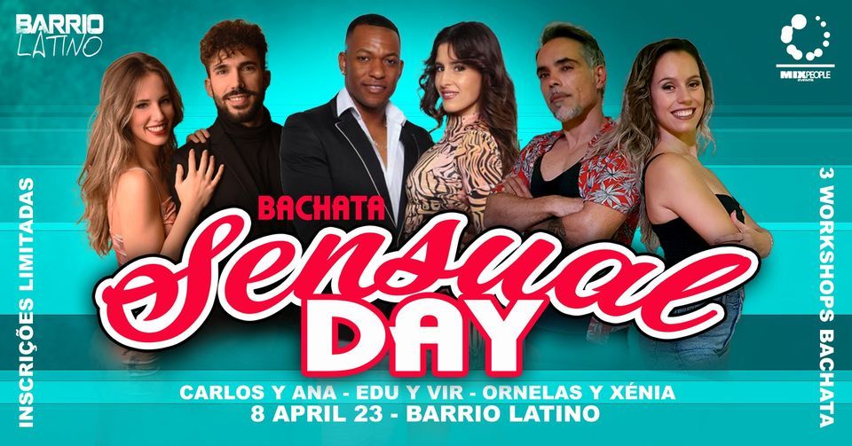 Bachata Sensual Day 2023 - Spring Edition, Barrio Latino, Lisbon, 8 April 2023