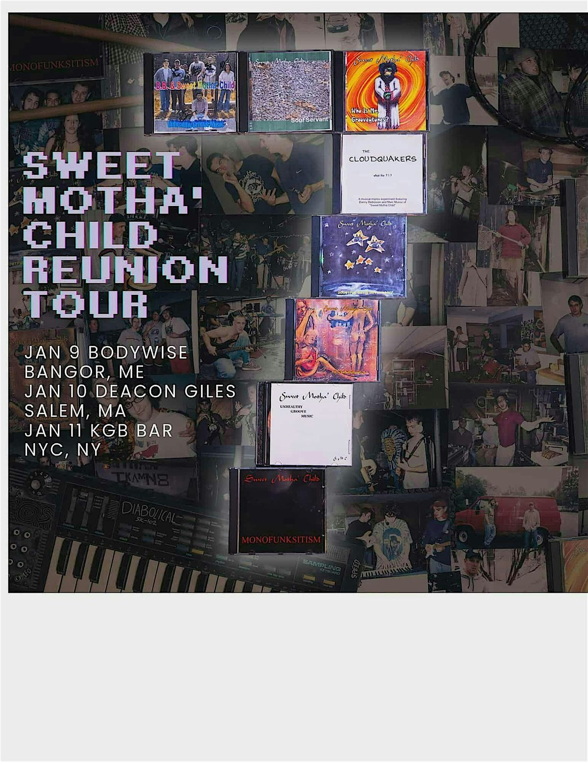 Sweet Motha Child feat. Danny Bedrosian, KGB Bar, New York, 11 January 2026