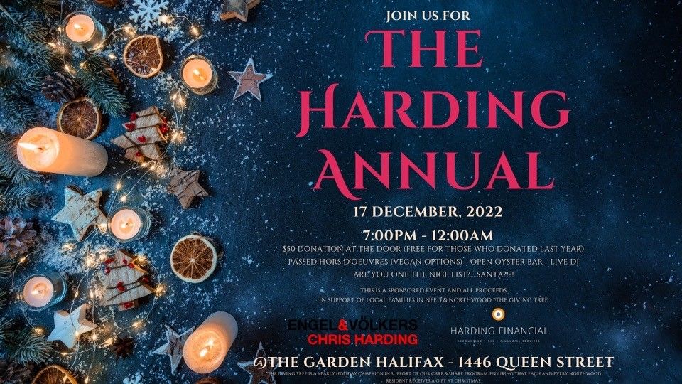 THE HARDING ANNUAL 2022, The Garden Halifax, 17 December to 18 December
