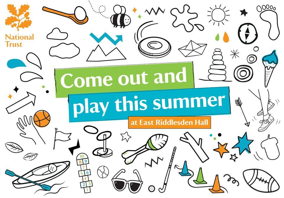 Come Out And Play: Summer Holiday Fun at East Riddlesden Hall, NT East ...