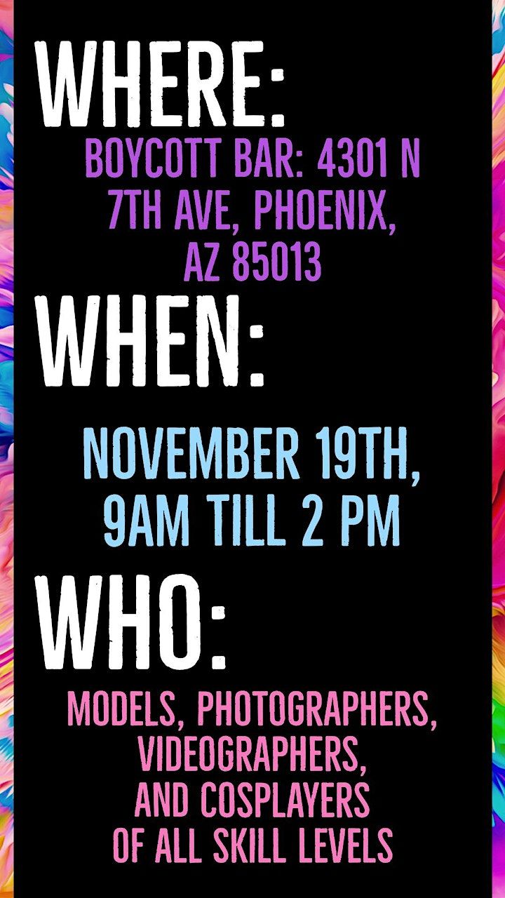 AZPM and Boycott Bar presents: Love is Love photoshoot event, Boycott ...