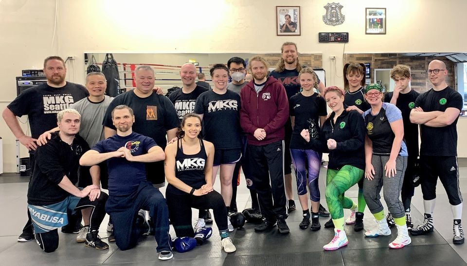 Salem Assli French Kickboxing Cascadia workshop and testing., MKG ...