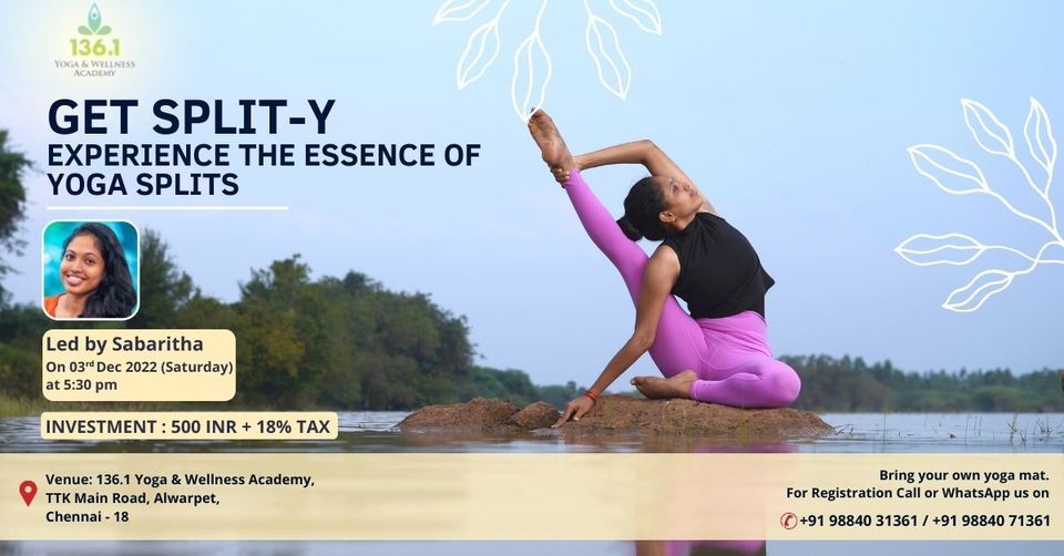 Experience the essence of splits - Get Split-Y, 136.1 Yoga Studio ...
