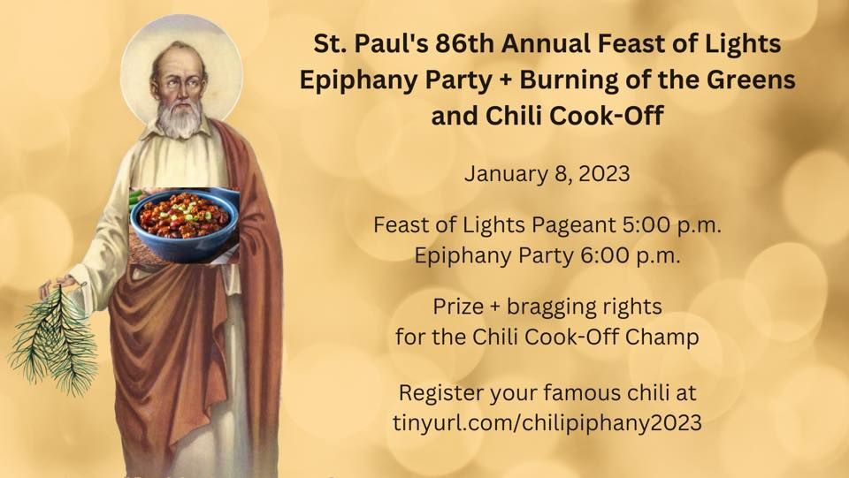 Feast of Lights + Epiphany Party, St. Paul's Episcopal Church ...