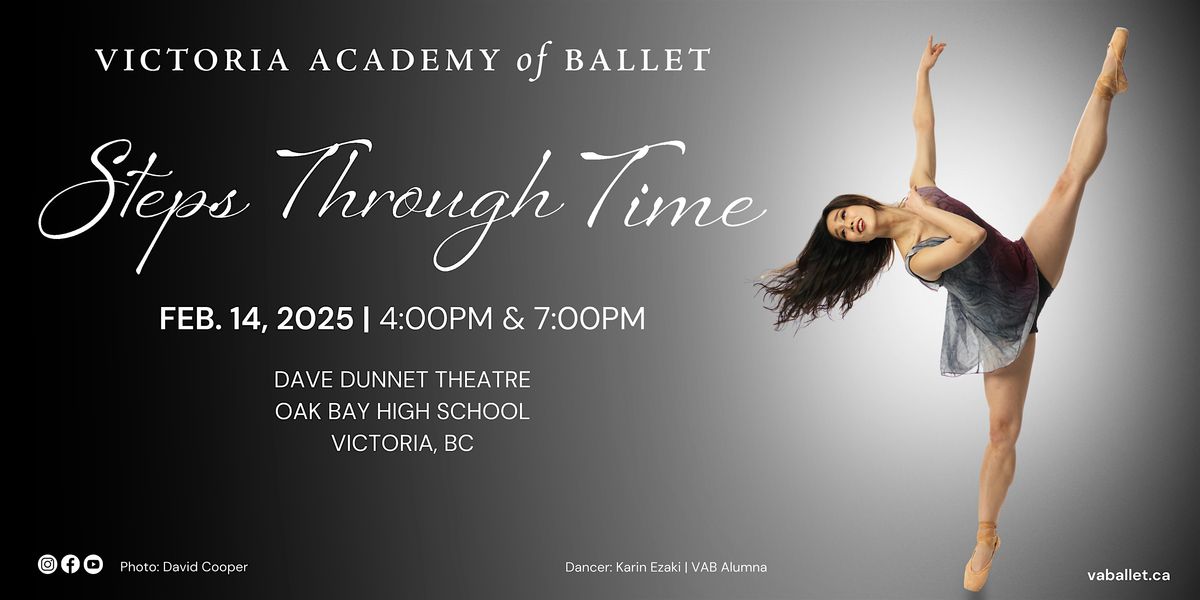 Victoria Academy of Ballet | Steps Through Time, Dave Dunnet Community ...