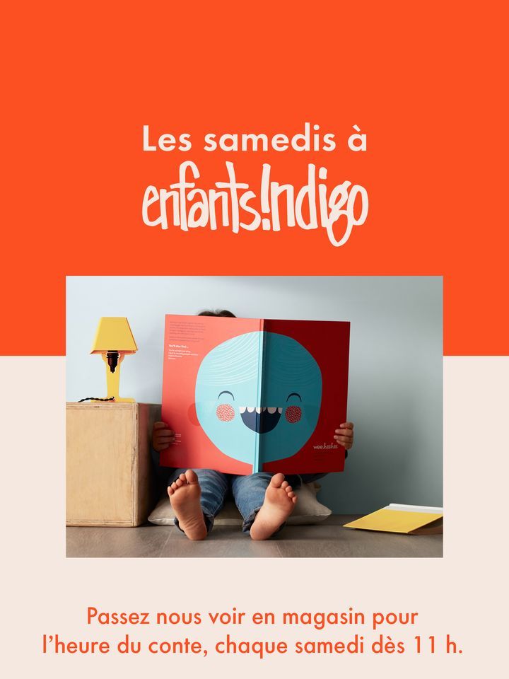 Lheure du conte - Storytime, Indigo Laval, 12 November 2022