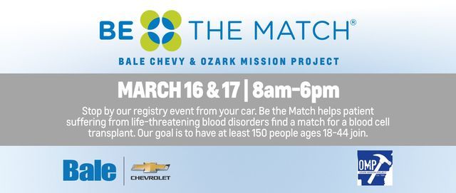 Be The Match Drive-Thru Registry Event, Bale Chevrolet, Little Rock, 16 ...