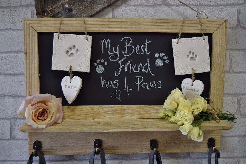 **FULLY BOOKED** Watergate Cafe / Scribble and Patch Ceramic Dog Paw ...