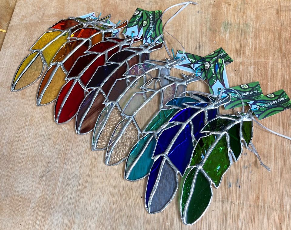 Copper Foil Stained Glass Workshop with Sarah Davis, Highgrove Gardens ...