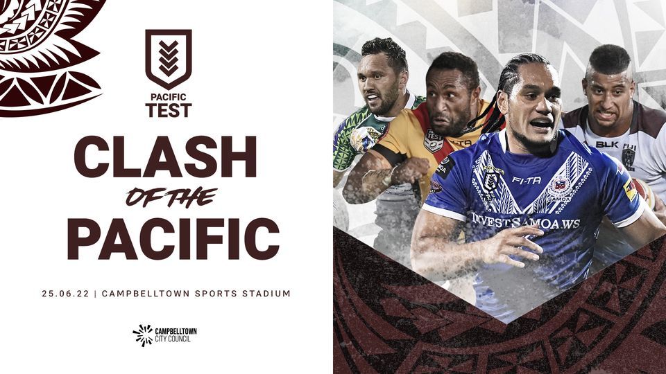 Pacific Test 2022, Campbelltown Sports Stadium, Liverpool, 25 June 2022