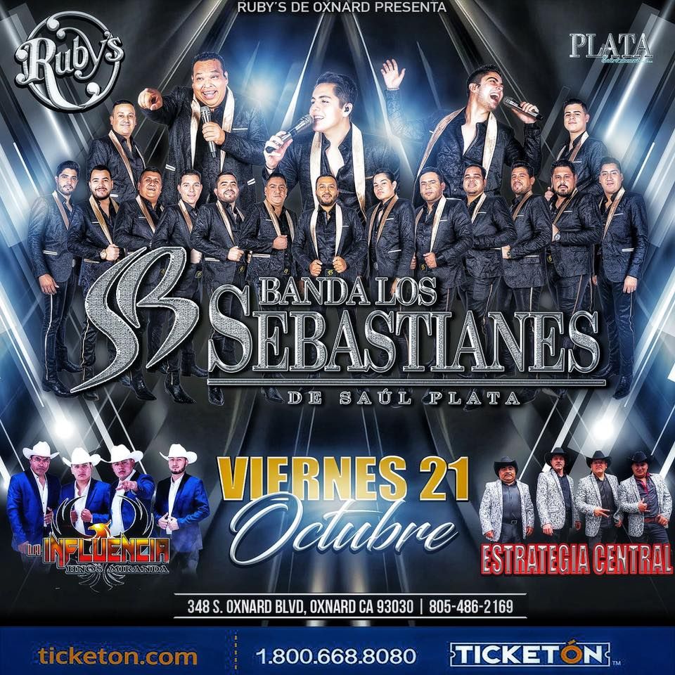 BANDA LOS SEBASTIANES, LA INFLUENCIA, ESTRATEGIA CENTRAL, Ruby’s ...