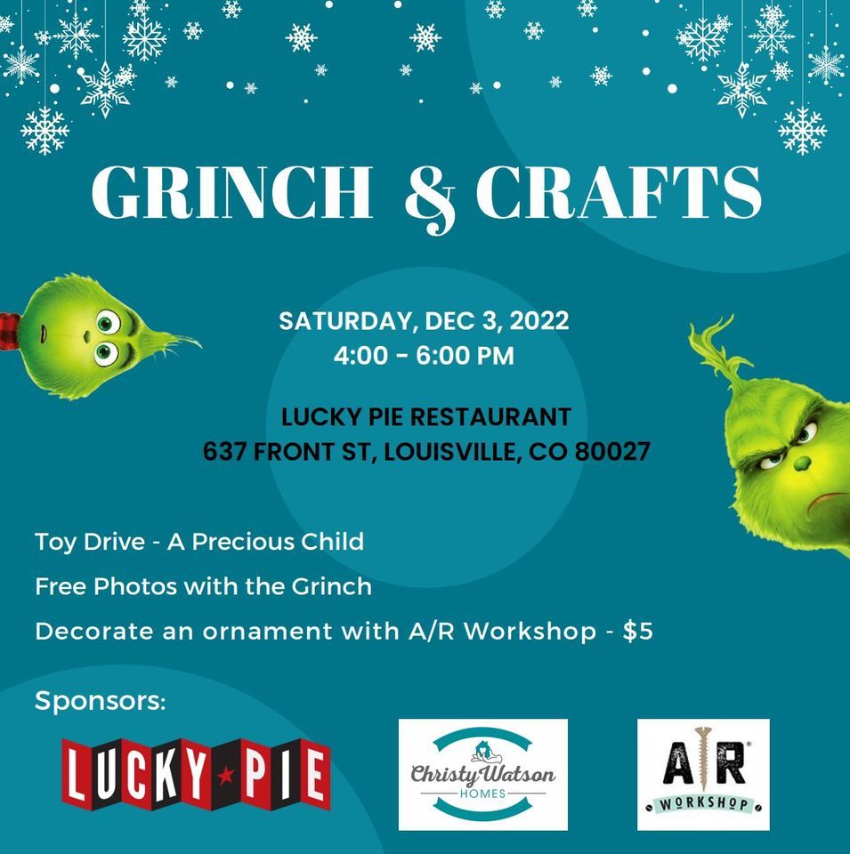 Grinch Community Holiday Event, Lucky Pie Louisville, 3 December 2022