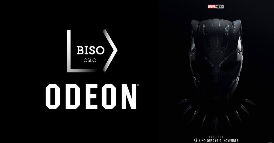 BISO Oslo x ODEON Oslo presents: Black Panther: Wakanda Forever, ODEON ...