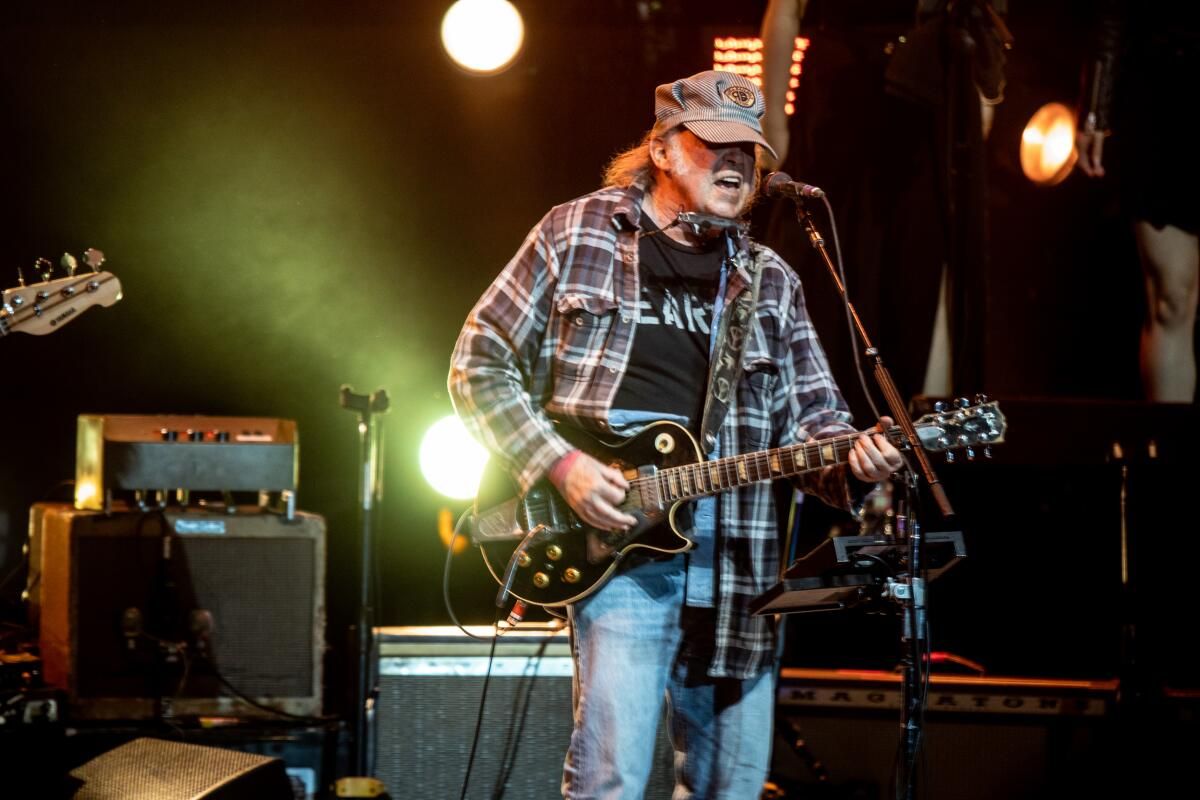 Neil Young and Crazy Horse, Budweiser Stage, Toronto, 20 May 2024
