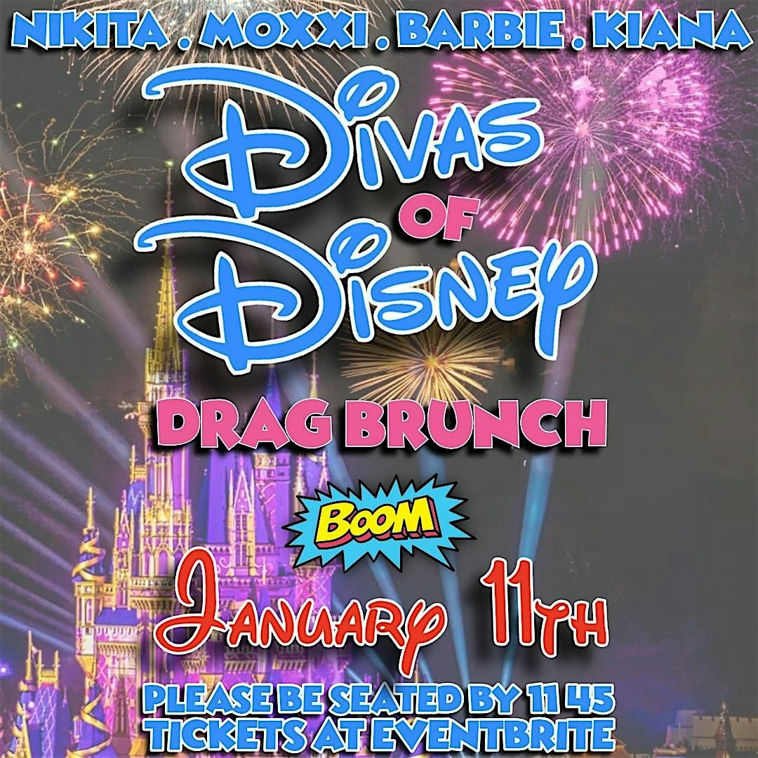 DIVAS OF DISNEY DRAG BRUNCH!, The Boom, Oklahoma City, 10 January 2026