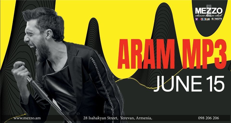 Aram MP3 at Mezzo, Mezzo Club, Yerevan, 15 June 2022