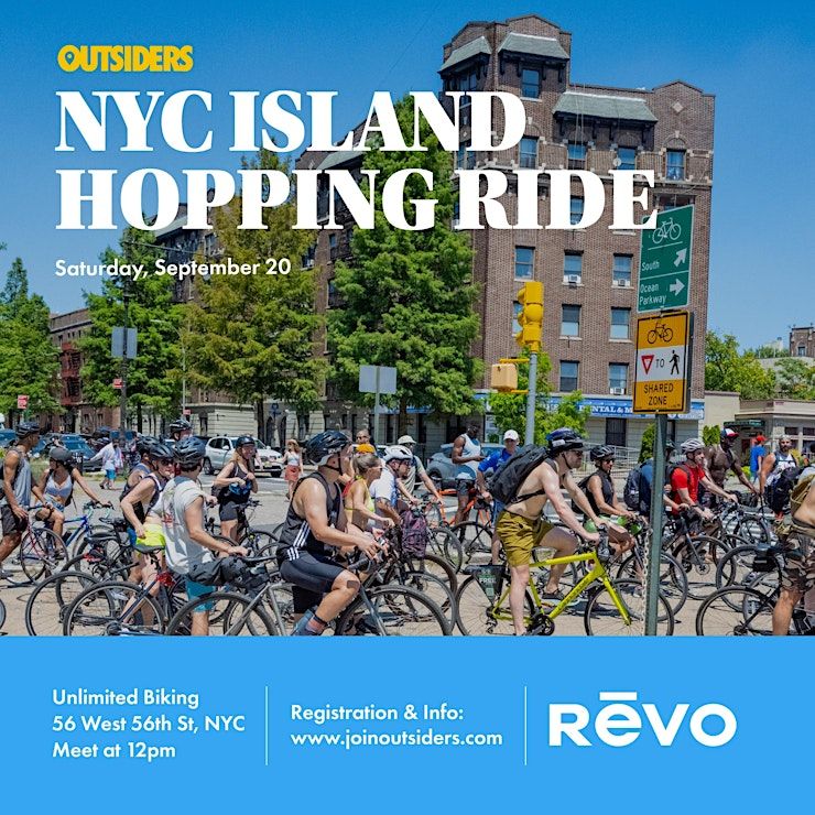 NYC Island Hopping Ride 2025 with REVO, Unlimited Biking, New York, 20 ...