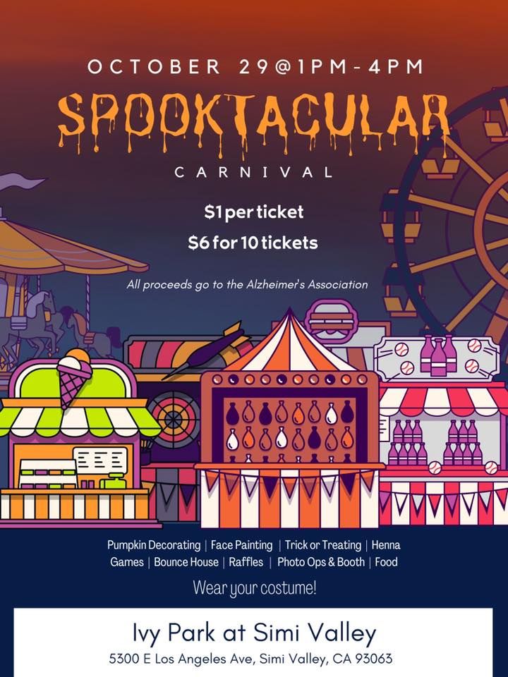 Spooktacular Carnival, Ivy Park at Simi Valley, 29 October 2022