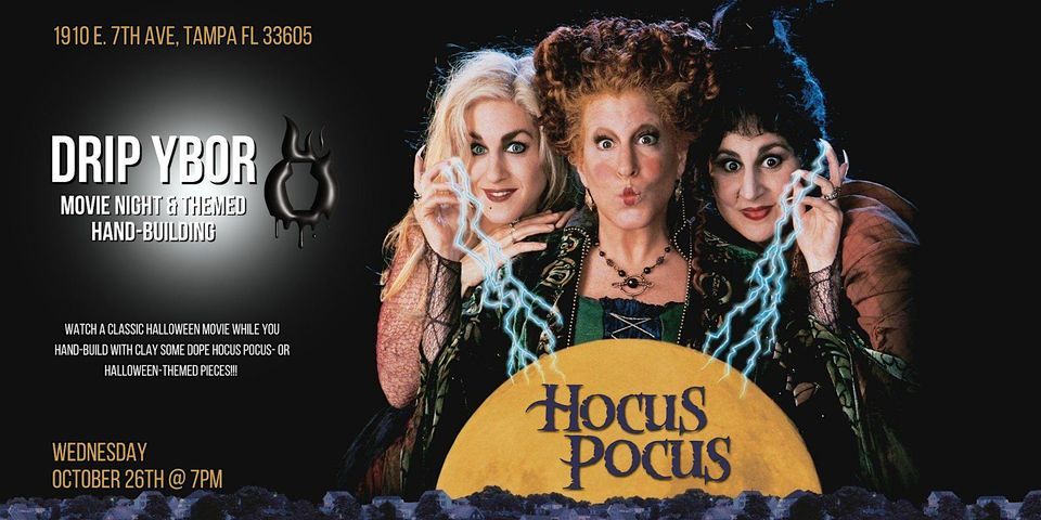 Hocus Pocus Movie Night and Themed Hand-Building with Clay, 1910 East ...