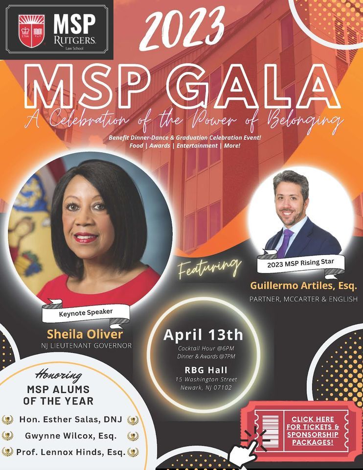 2023 MSP Gala, 15 Washington St, Newark, NJ 07102-3105, United States ...