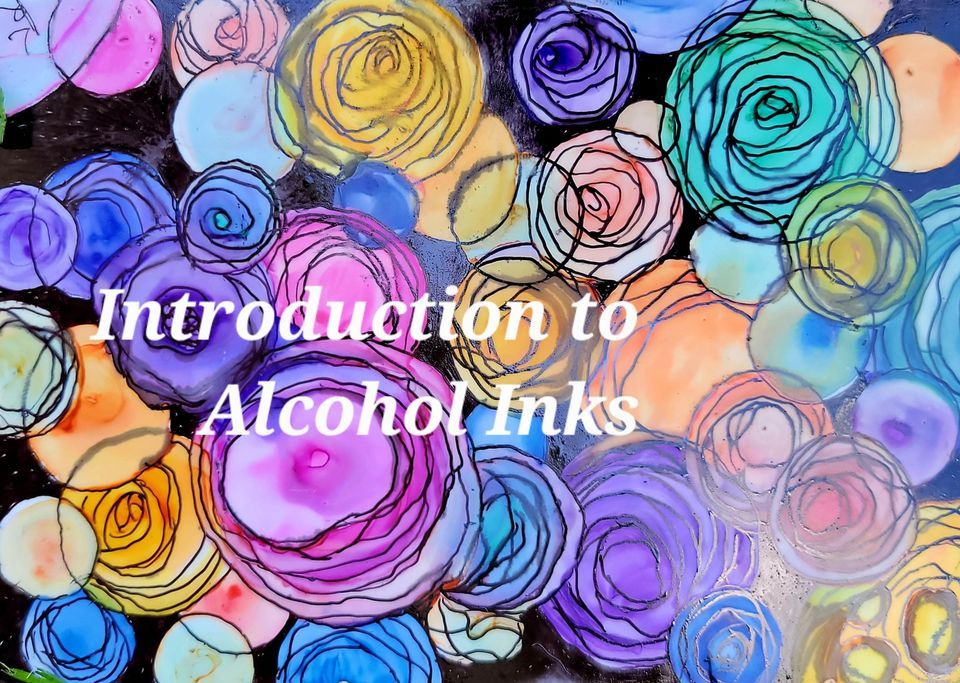 Adult Art Workshop: Introduction to Alcohol Inks, The Dark Parlour, York, 16 April 2023