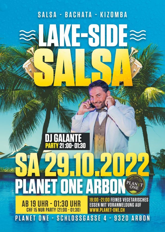 LAKE-SIDE SALSA, PLANeT ONE, Arbon, 29 October 2022