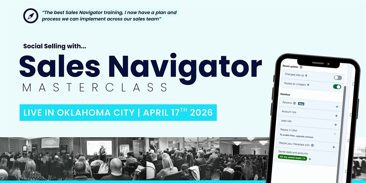 Social Selling with Sales Navigator - Live in Oklahoma City, Mustang ...
