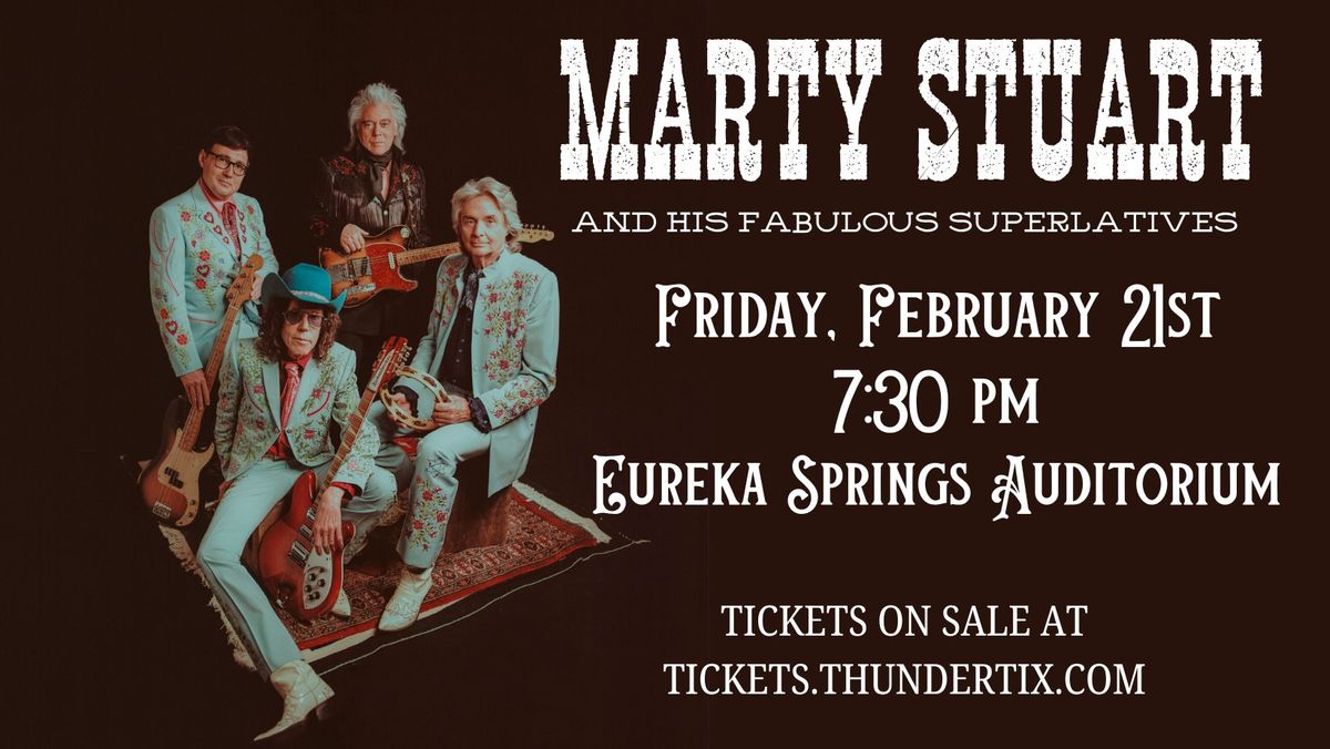 Marty Stuart and His Fabulous Superlatives, Uptown Theatre Napa, 25 ...