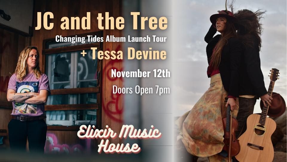 JC and the Tree + Tessa Devine, Elixir Music House, Cairns, 12 November ...