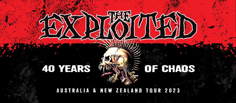 THE EXPLOITED - NEWCASTLE, The Gal, Newcastle, 19 November 2023