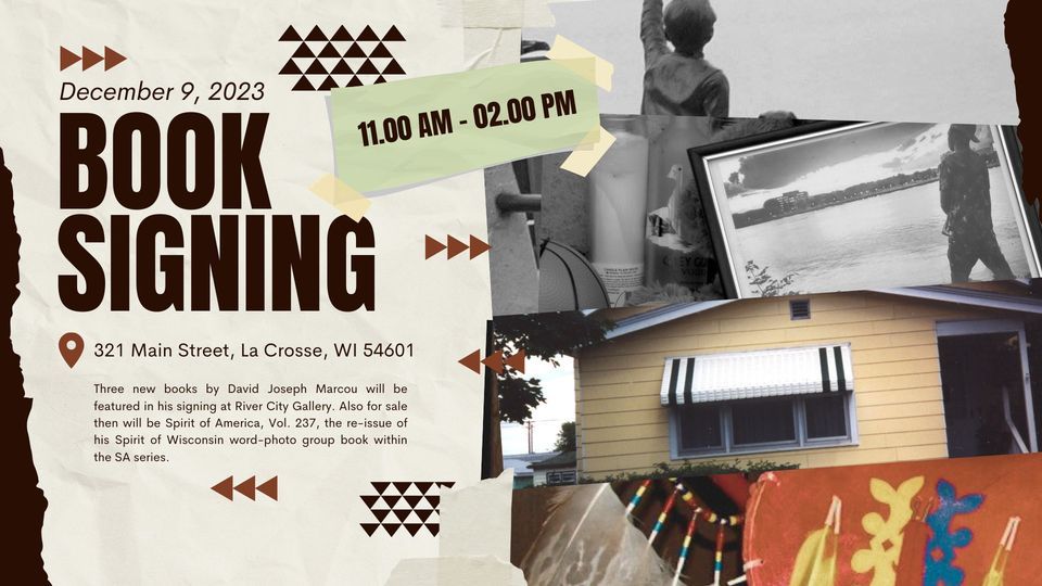 Book Signing with David Joseph Marcou, River City Gallery La Crosse, 9 ...