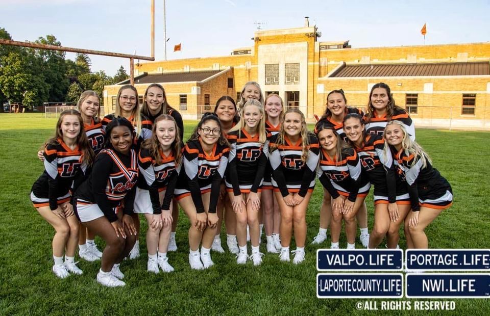 LPHS cheer Tryouts, Boston Middle School Media Center, La Porte, 18 ...