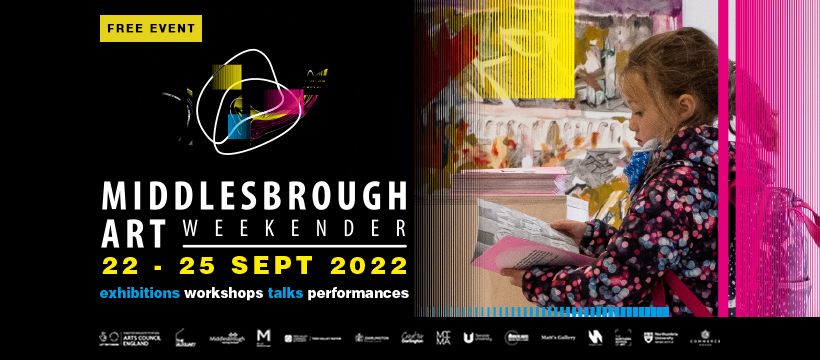 Middlesbrough Art Weekender 2022, The Auxiliary, Middlesbrough, 22 ...