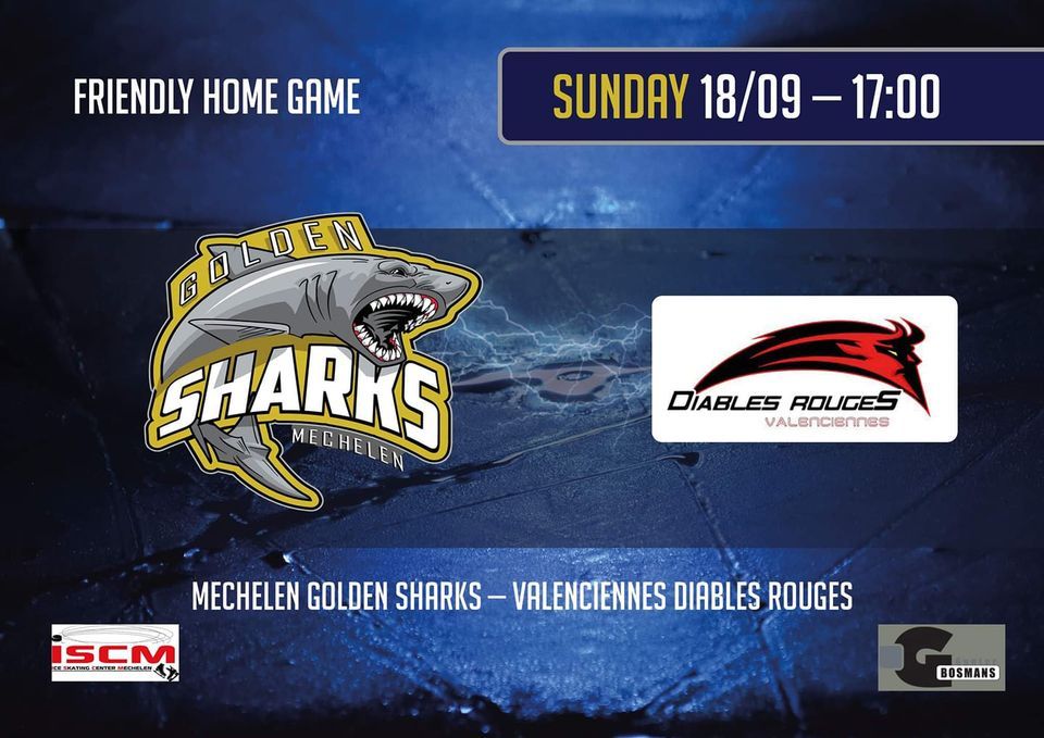 FRIENDLY GAME - Mechelen Golden Sharks VS Valenciennes Diables Rouges ...