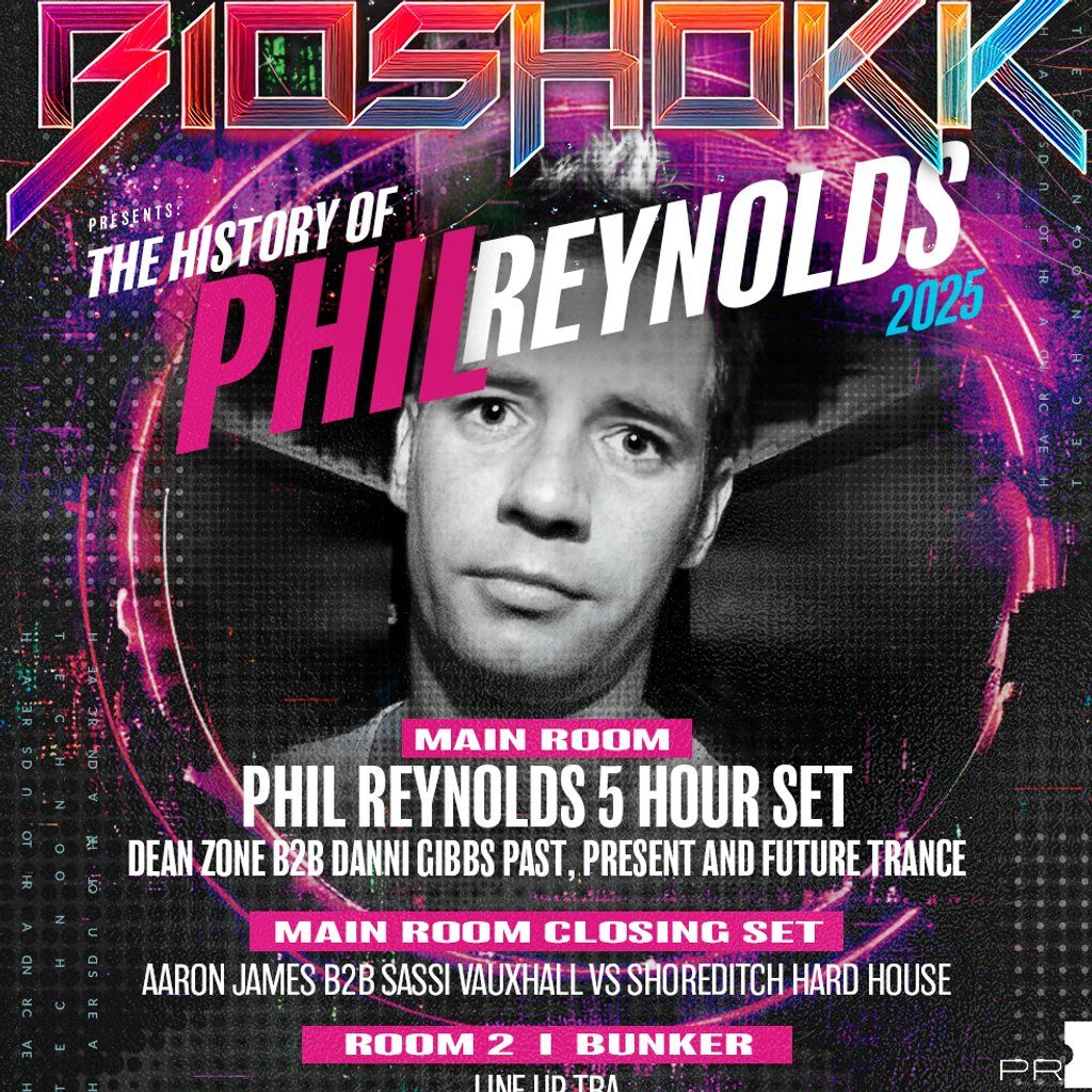 BIOSHOKK The History of Phil Reynolds 2025, Rolling Stock, London, 1 ...