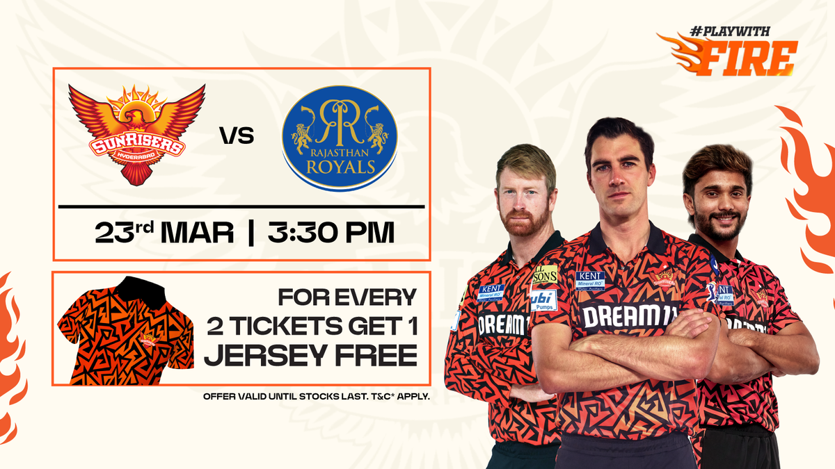 TATA IPL 2025 - Match 02 - Sunrisers Hyderabad vs Rajasthan Royals, Rajiv Gandhi International ...