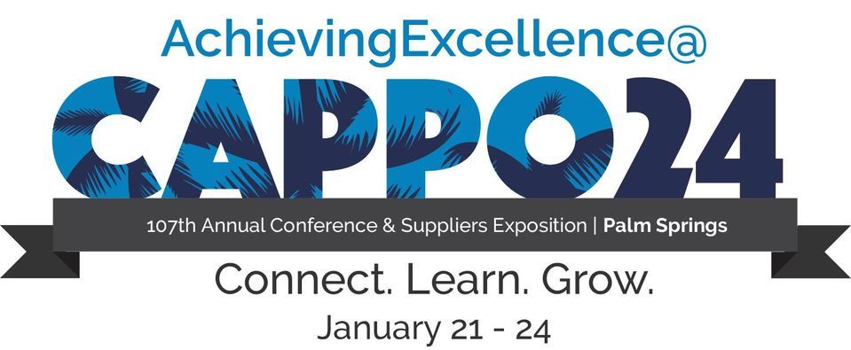 CAPPO 2024 Annual Conference Tickets, Palm Springs Convention Center ...