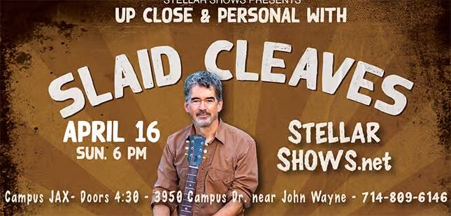 Slaid Cleaves, Campus JAX, Newport Beach, 16 April 2023