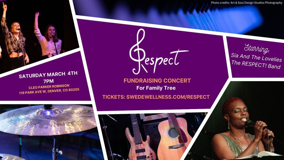 RESPECT! a benefit concert feat. Sia & the lovelies, Cleo Parker ...