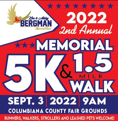 2nd Annual Kim and Ashley Bergman Memorial Run, Columbiana County Fair ...