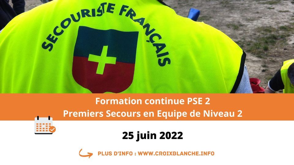Formation continue PSE 2, Ams croix blanche, Marseille, 25 June 2022